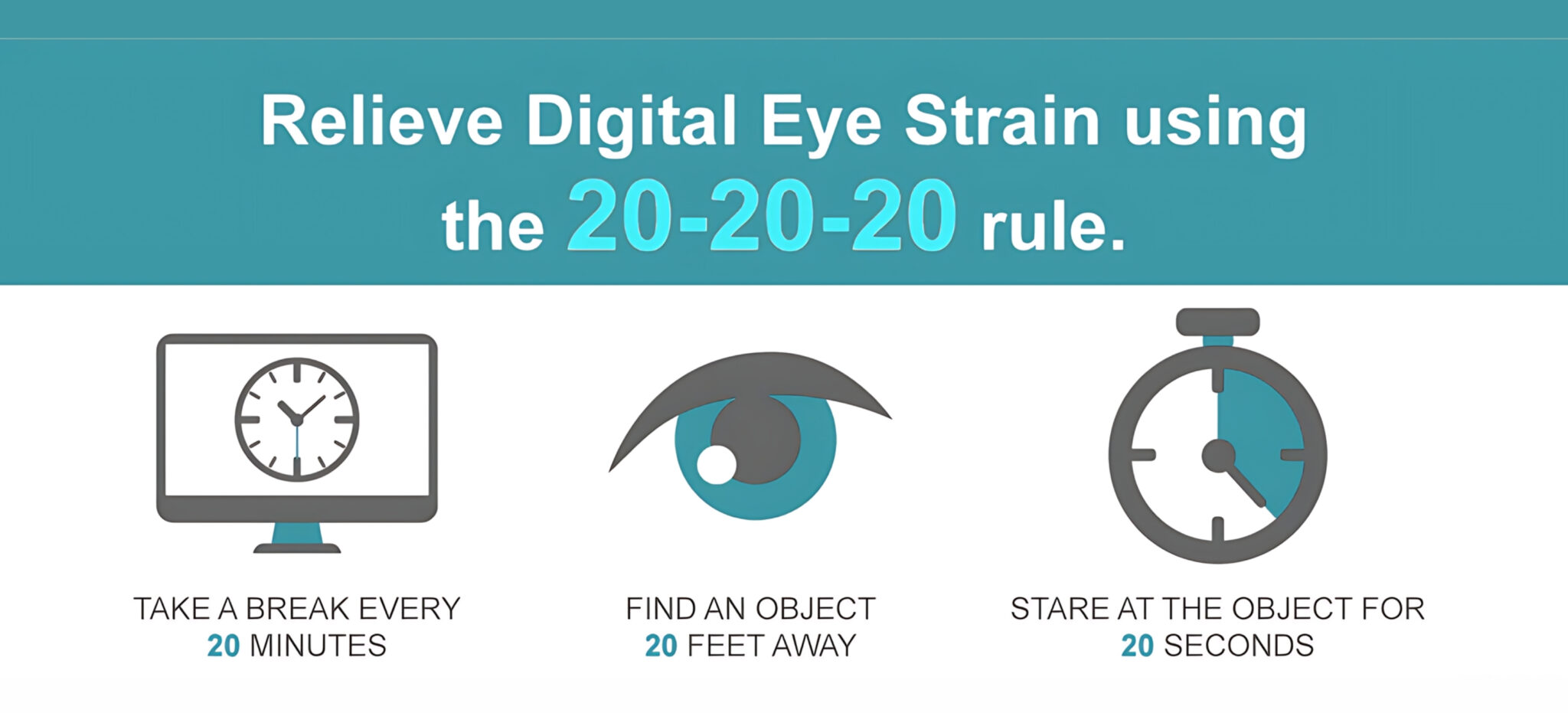 20-20-20 Rule: Prevent Eye Strain